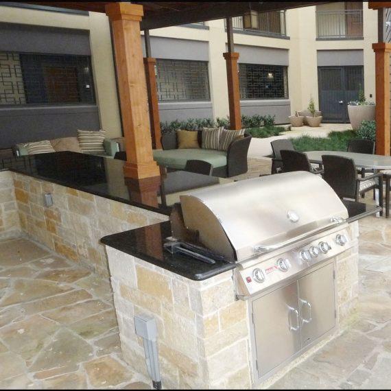 Outdoor Kitchen Countertops - DFW Granite Installs Granite, Quartz ...